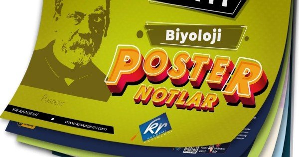 TYT Biyoloji Poster Notlar KR Akademi Yayınları - 9786052284315 TYT Biyoloji Poster Notlar KR Akademi Yayınları - 9786052284315